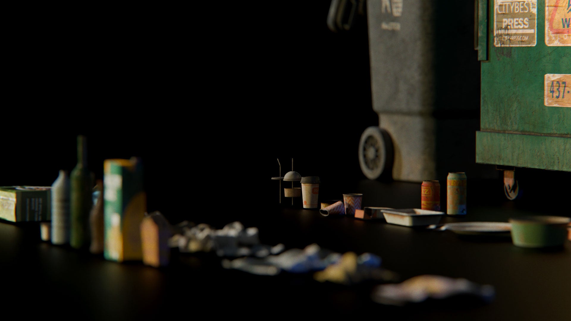 Small Town America 3D Pack – Conceptize